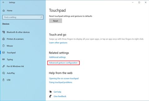 How to customize 'Precision Touchpad' settings on Windows 10 | Windows ...