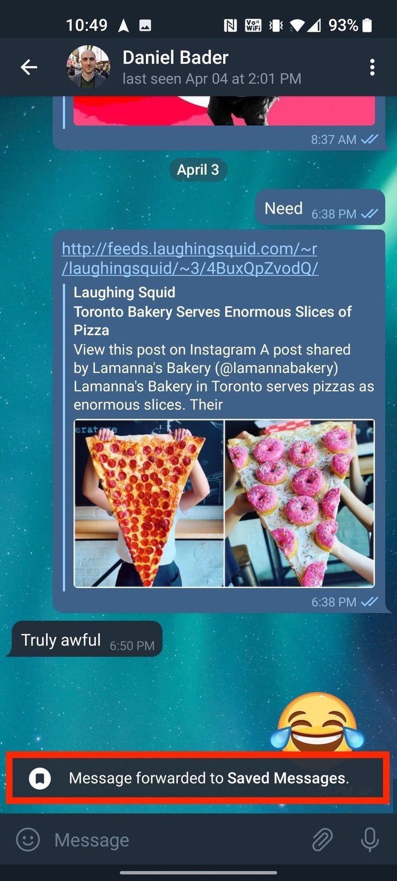 How to bookmark and save messages in Telegram | Android Central