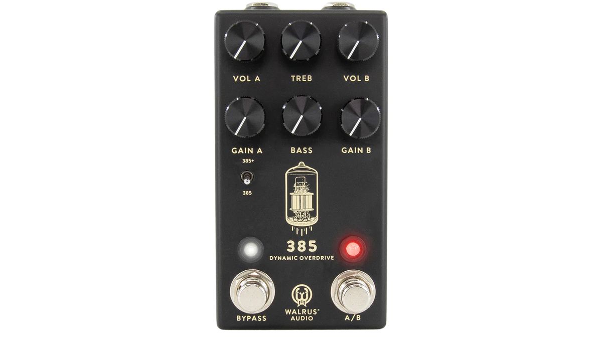 Walrus Audio’s unique 385 overdrive pedal was based on a vintage film ...
