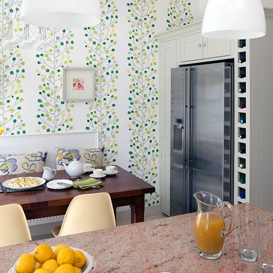Fresh green modern kitchen | Ideal Home