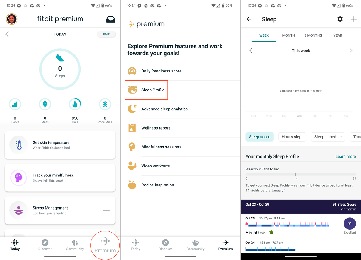 How to access your Fitbit Sleep Profile data | Android Central