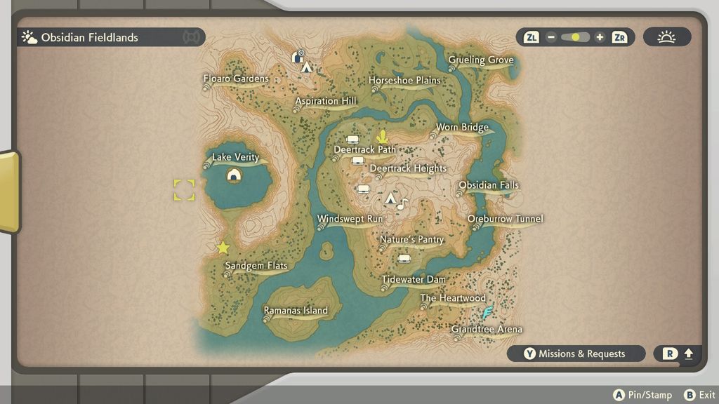 Here's the complete Pokemon Legends: Arceus map | GamesRadar+