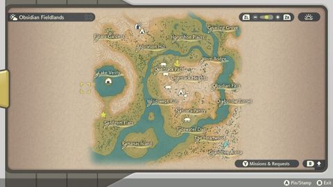 Here's the complete Pokemon Legends: Arceus map | GamesRadar+