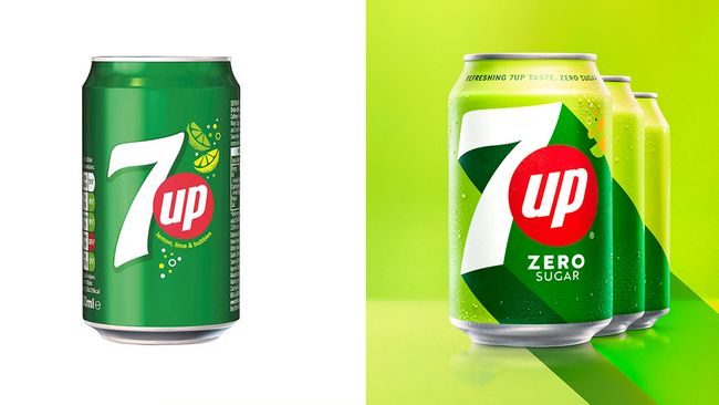 Pepsi's 7UP rebrand is rather gorgeous | Creative Bloq