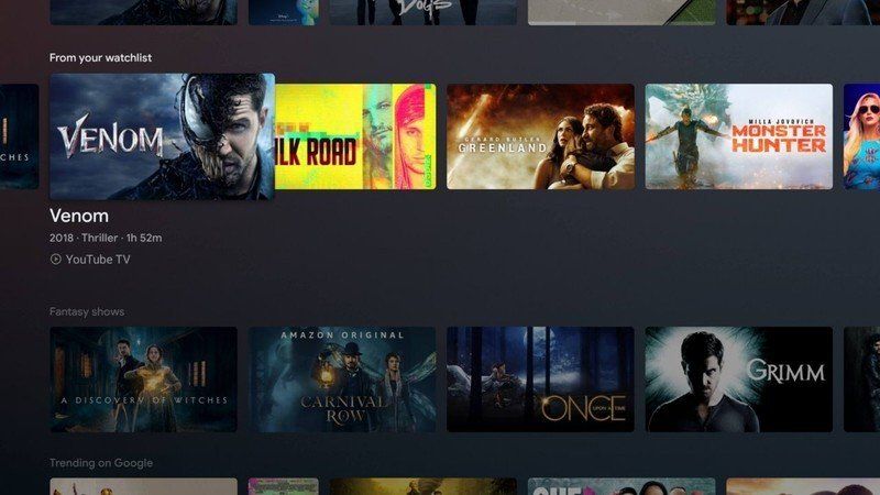 How to create and manage a watchlist on an Android TV device | Android ...