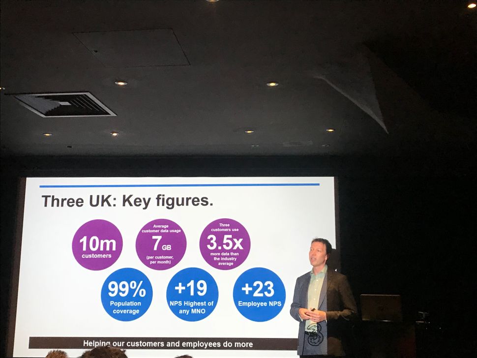 Three CEO: 5G capacity is a 'big opportunity' to lead UK market | TechRadar