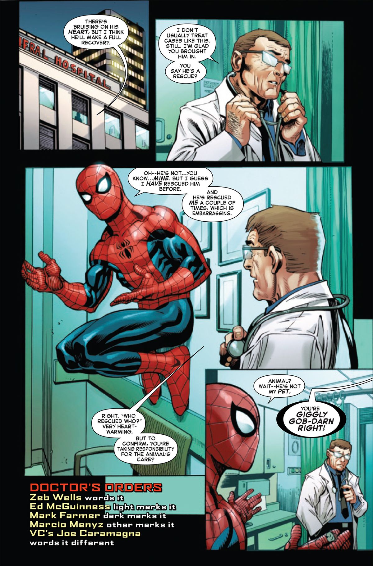 Wolverine drops in for Amazing Spider-Man #60, the finale of Zeb Wells ...