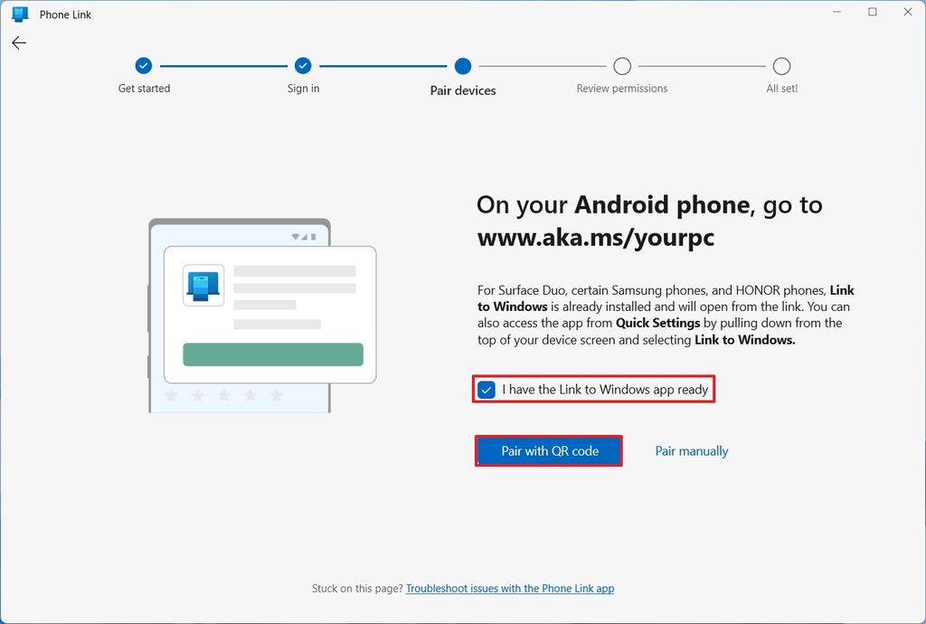 How to use Phone Link to share pictures from phone to computer on ...
