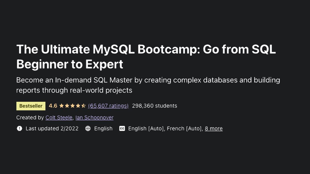 The best SQL courses | ITPro
