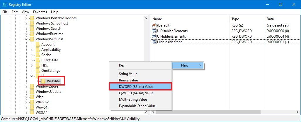 How to remove 'Windows Insider Program' from Settings on Windows 10 ...