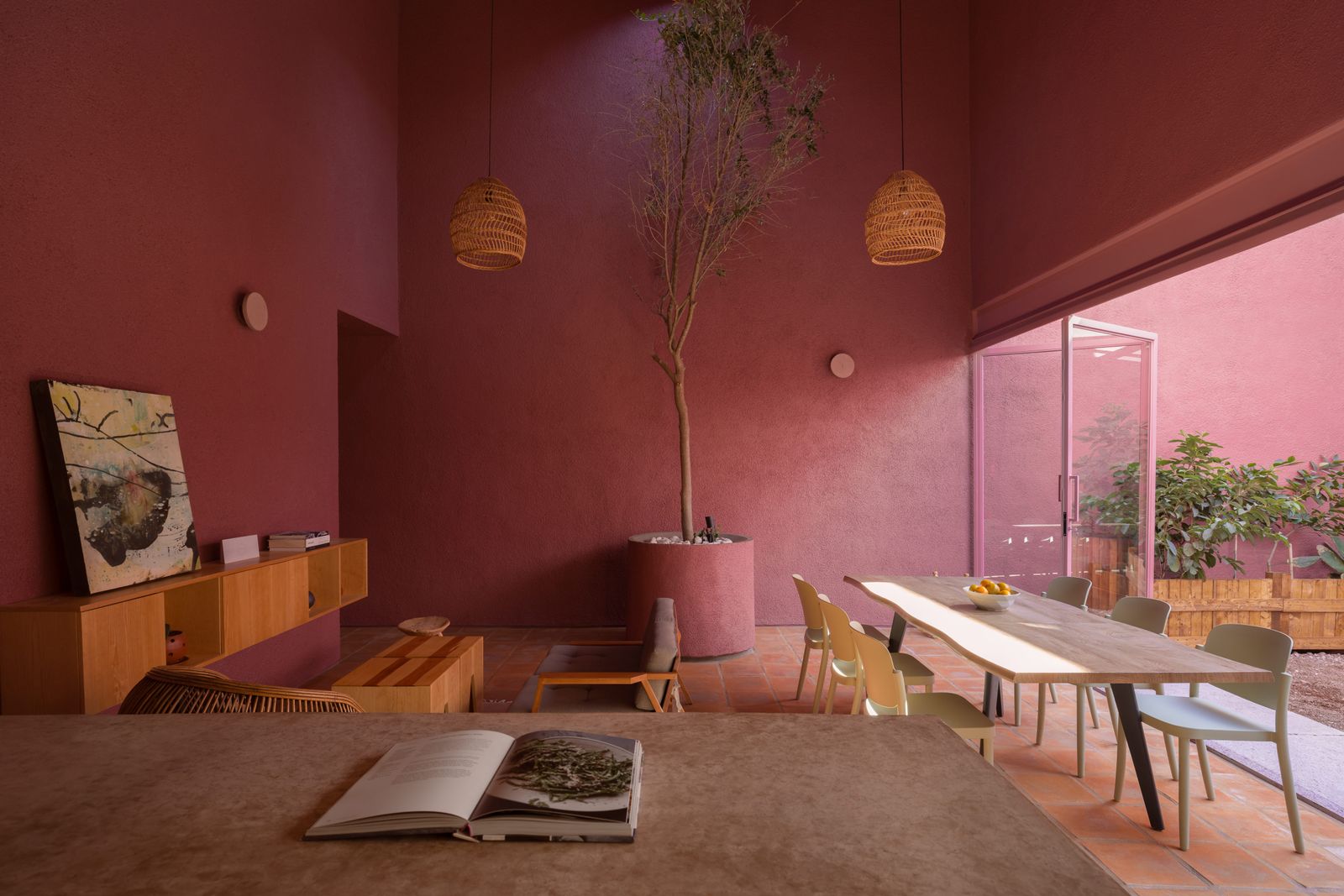 A Mexican desert cactus inspires this pink house | Wallpaper*