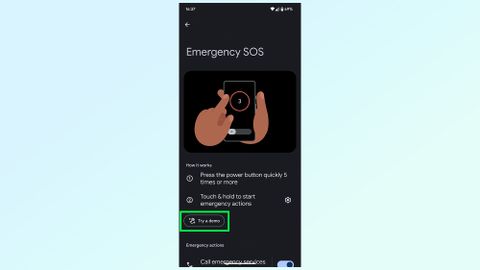 How to enable and use Google Pixel Emergency SOS | Tom's Guide