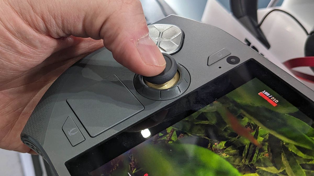 Hands on with the Zotac Zone gaming handheld: It's got a gorgeous ...