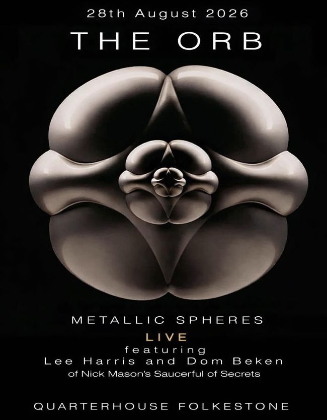 The Orb announce live performance of Metallic Spheres with Saucerful Of ...