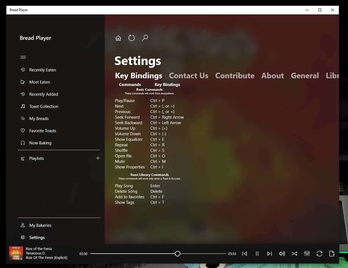 Bread Player is a buttery-smooth Windows 10 music player | Windows Central