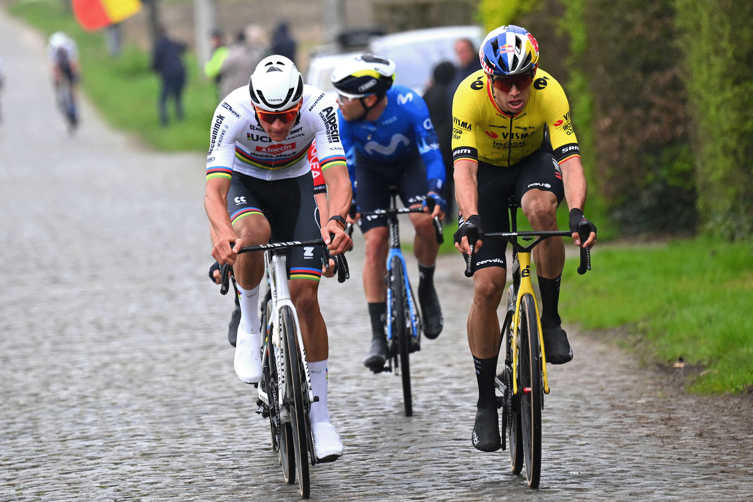 A six-hour training ride vs a round of golf – Wout van Aert and Mathieu ...