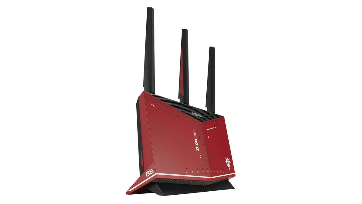 Asus reveals two striking new Gundam-themed routers designed for gamers ...