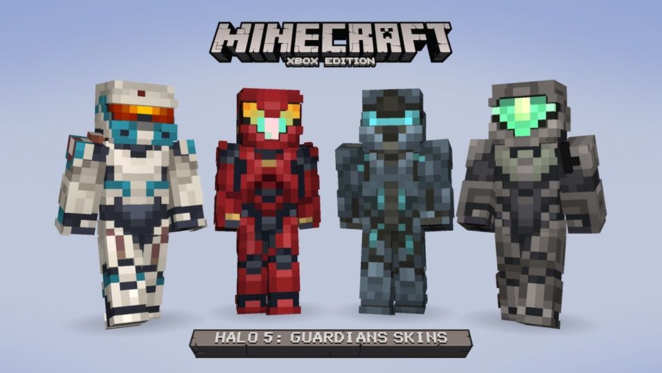 Minecraft Xbox One And Xbox 360 Will Receive Halo 5 Characters This ...