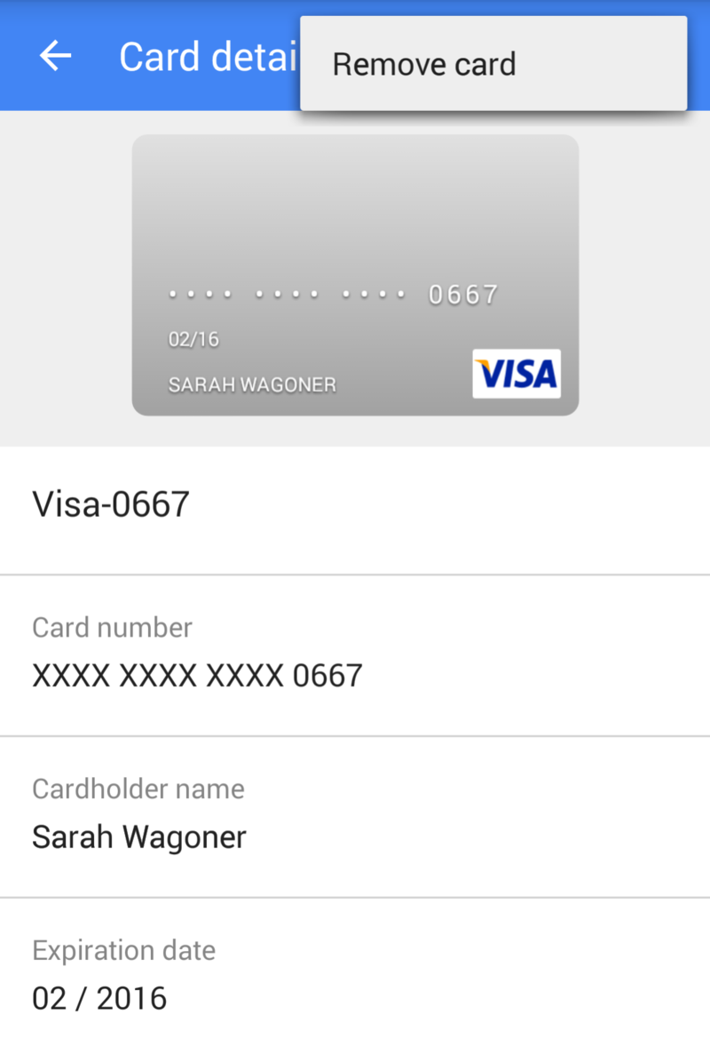 How to remove your payment information from Google Wallet | Android Central