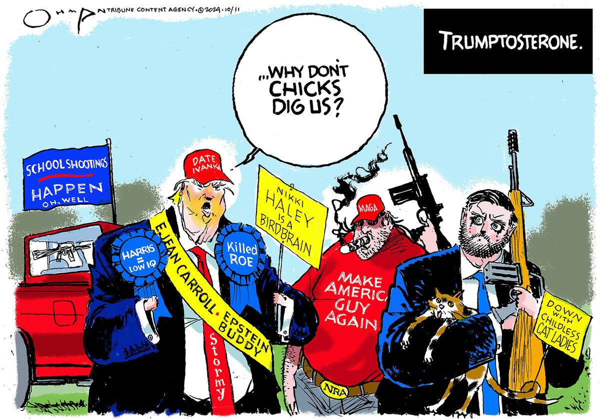 Today's political cartoons - October 12, 2024 | The Week