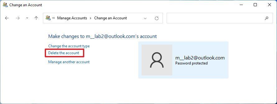 How to delete an account on Windows 11 | Windows Central