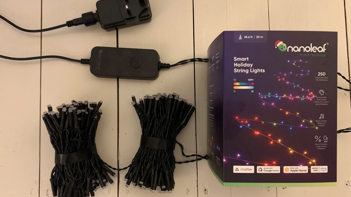 Nanoleaf Smart Holiday String Lights review: driving home (automation ...