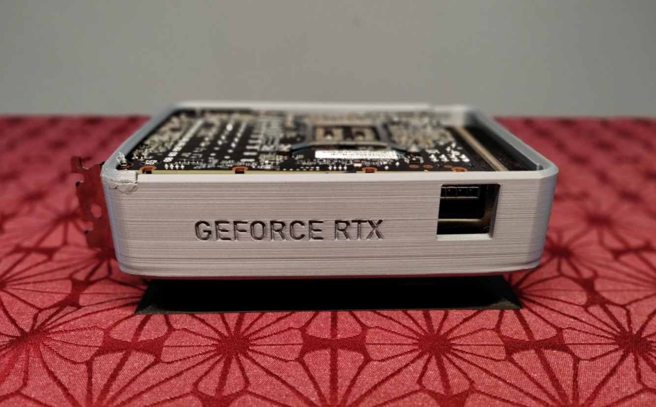 Nvidia hasn't done it, so a redditor made an adorable mini RTX 3060 ...