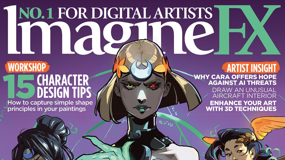 Discover magical game art with Hades II and more in ImagineFX issue 242 ...