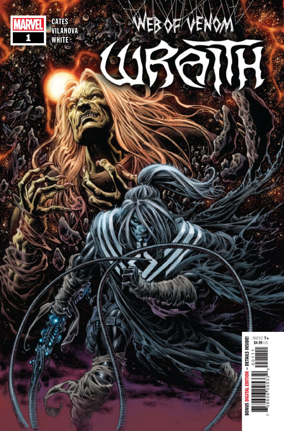 The Kree space cowboy Wraith returns in Web of Venom one-shot preview ...