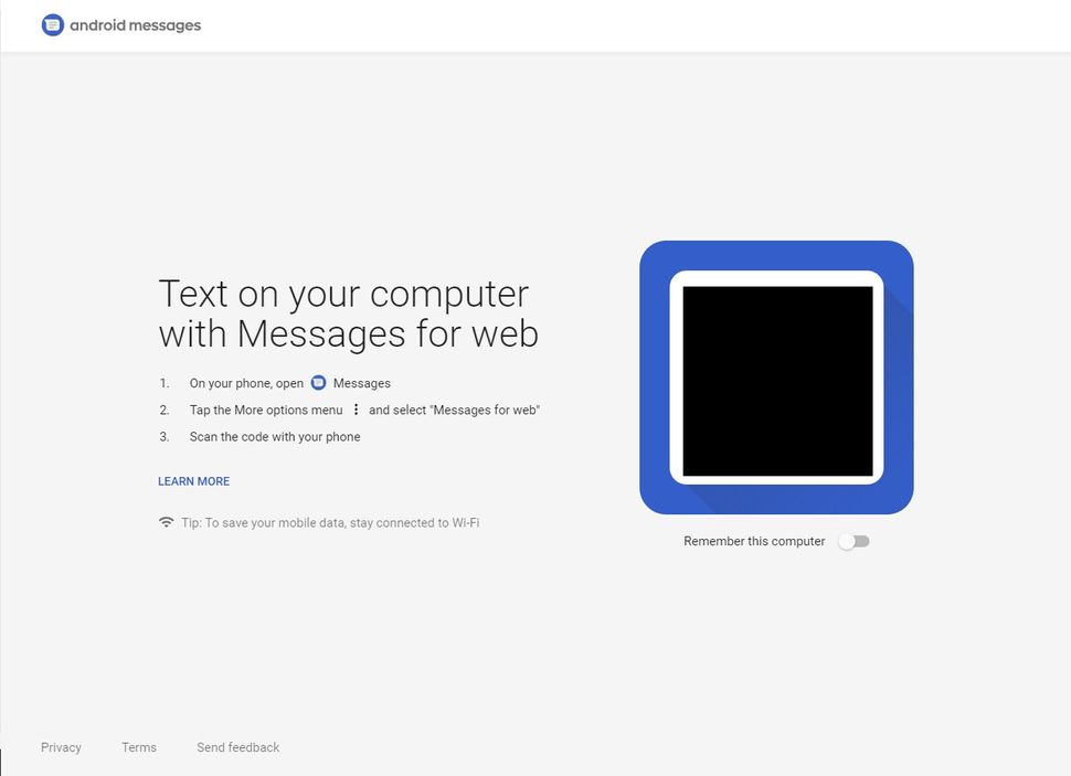How to Send Texts From a PC Using Android Messages | Tom's Guide