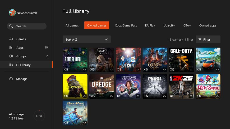 Stream select games you own via your Xbox Series or One console (but ...