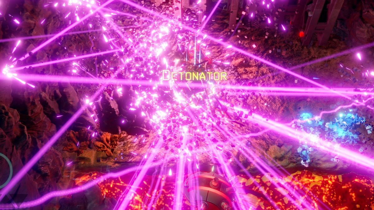 Why I love the voxel-powered explosions of Nex Machina | PC Gamer