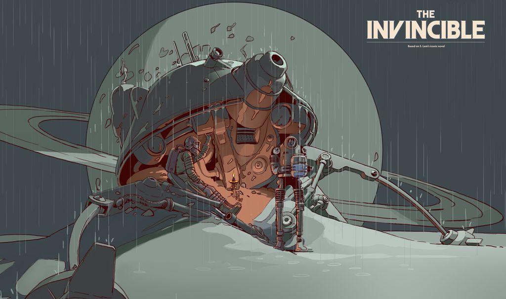 Making The Invincible: how a love of Chris Foss and 1950s design ...