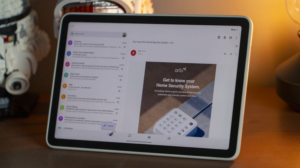 Gmail navigation bar on Android tablets gets a better redesign ...