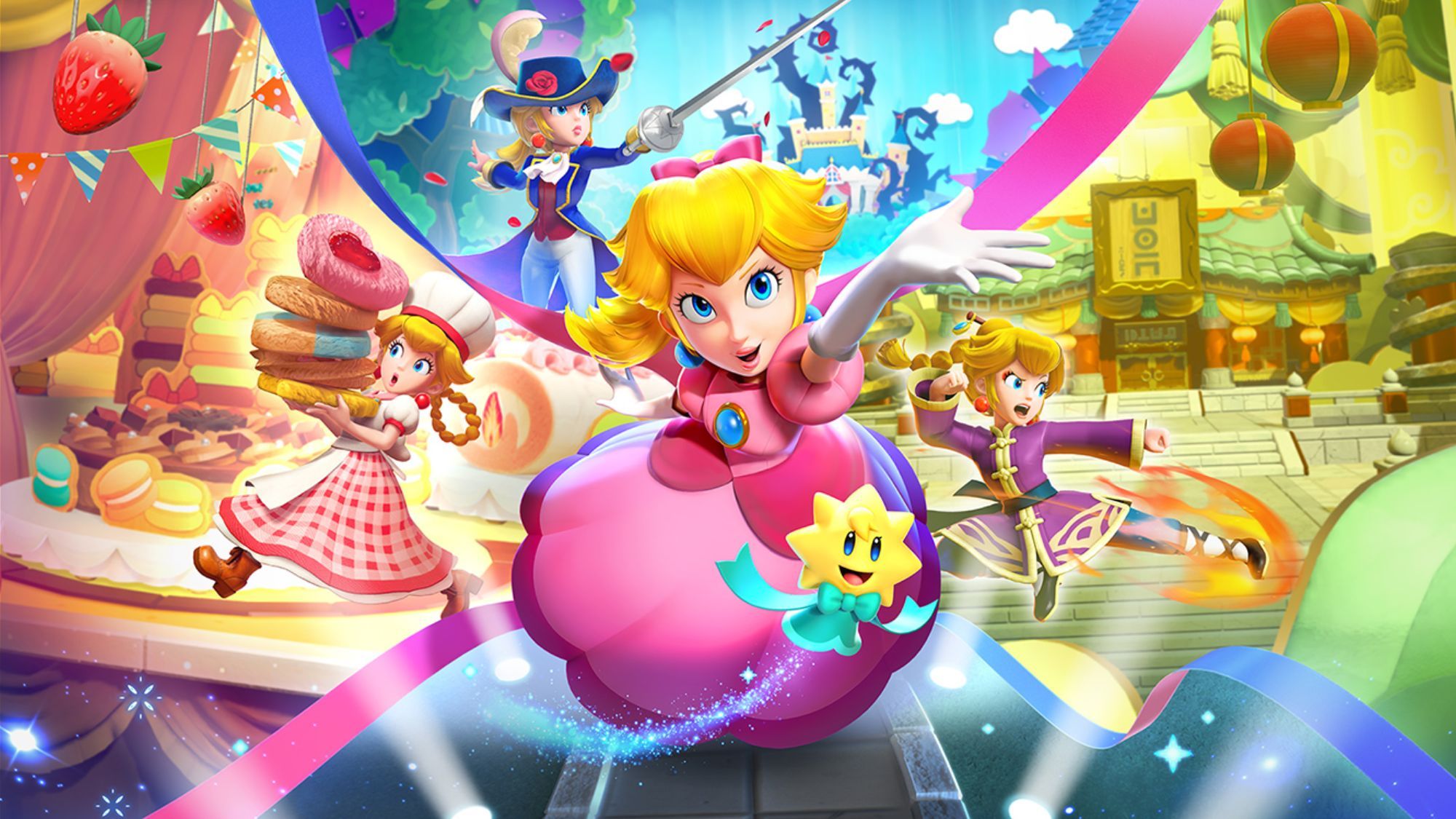Princess Peach: Showtime's official art has been changed to make Peach ...