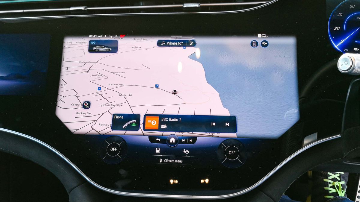 Mercedes Benz EQS review: A high-tech, all-electric executive ...