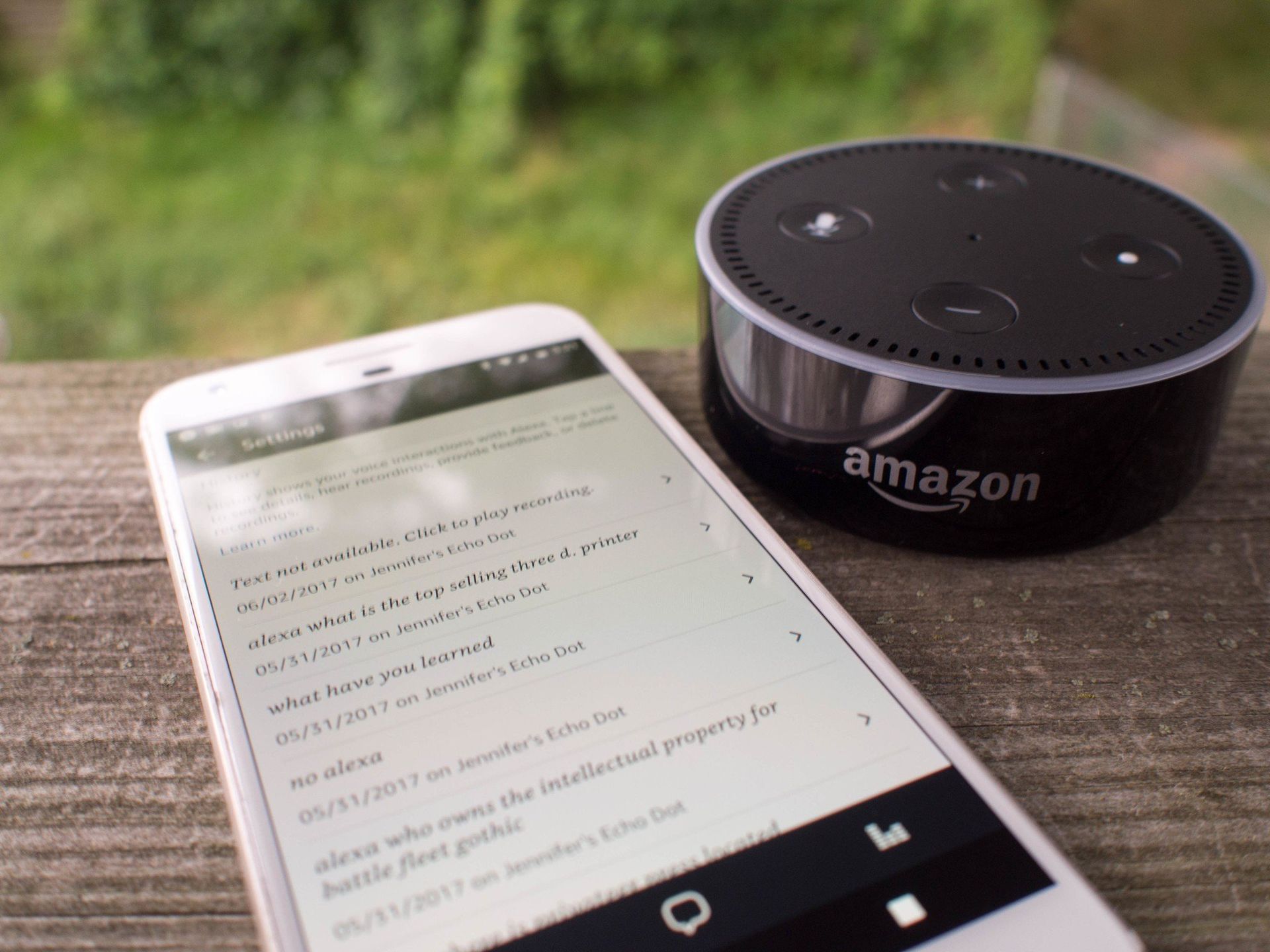 How to track what's being said to Alexa with the history feature ...