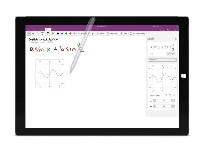 OneNote can now graph your math equations on Windows 10 | Windows Central