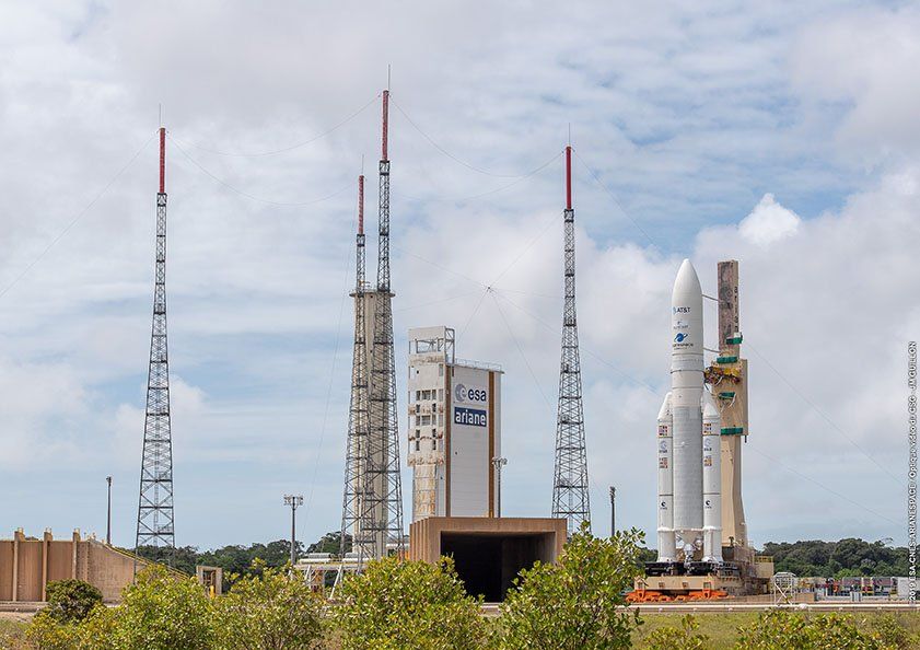 In Photos: Ariane 5 Rocket Launches DirecTV 16 and Eutelsat 7C ...