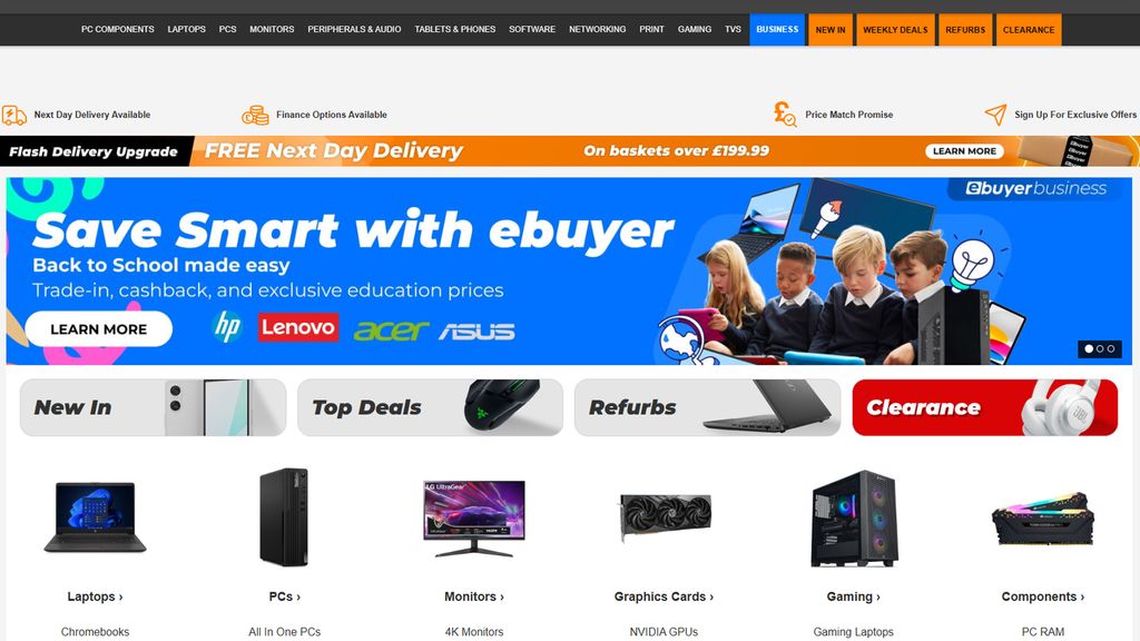 Major UK PC retailer, Ebuyer, bought out of administration by notorious ...