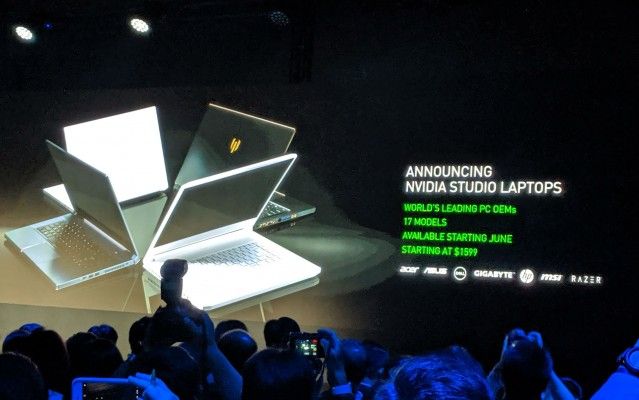 Nvidia Unveils RTX Studio Laptops, Quadro RTX GPUs for Creators ...