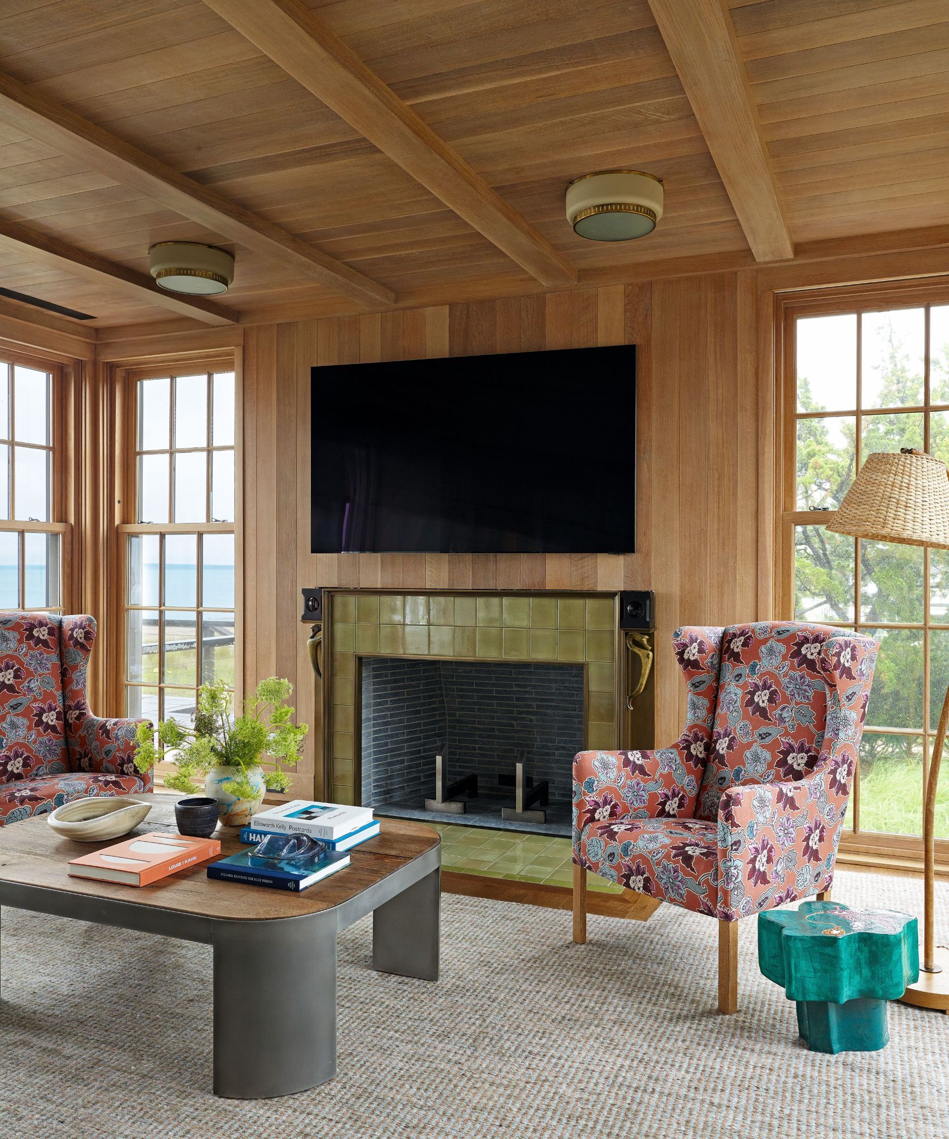 This Hamptons shingle beach house that sits on stilts six feet above ...