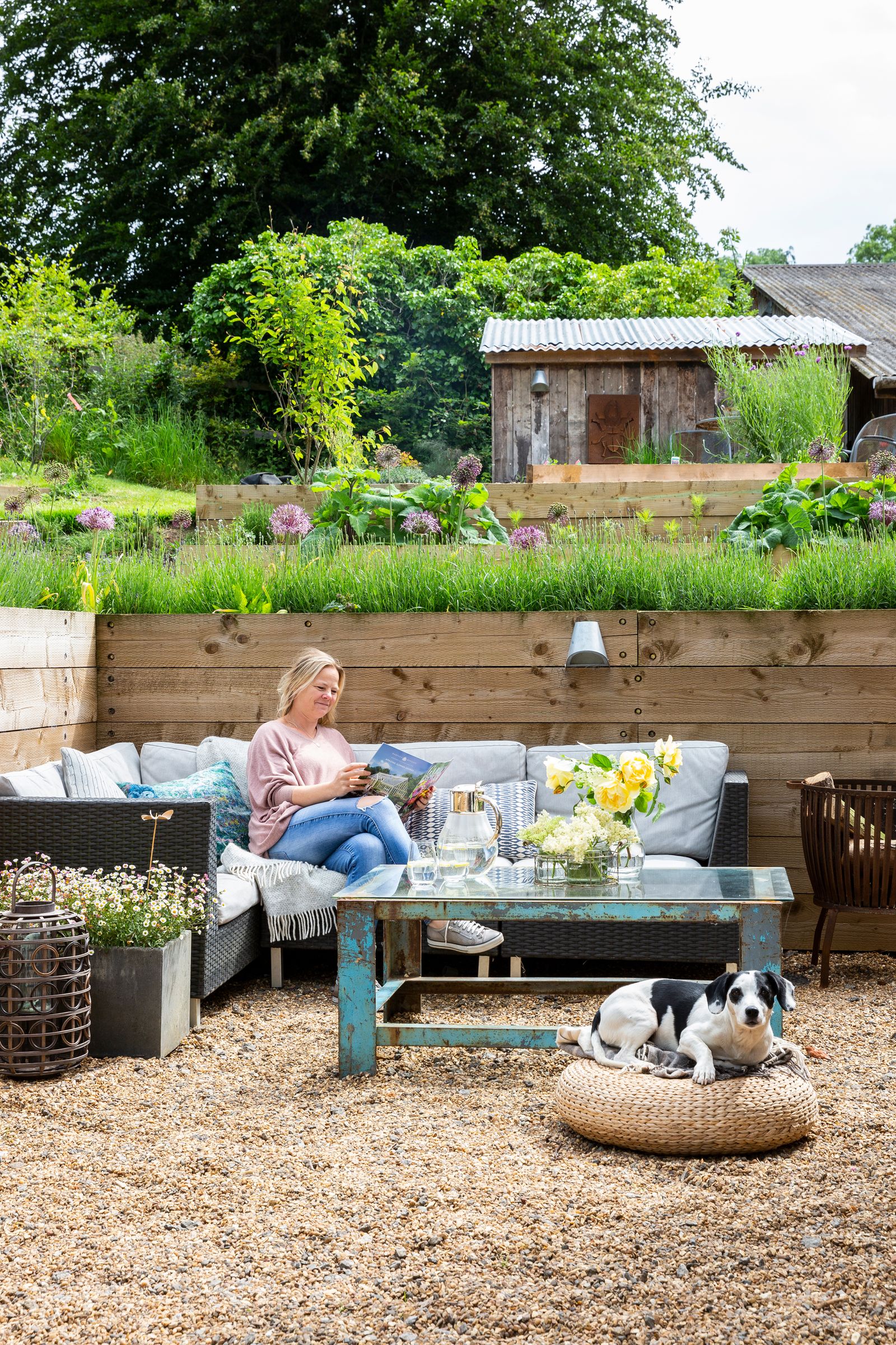 Real home: this 18th-century farmhouse has been updated for modern ...