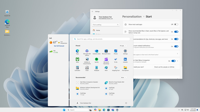 Windows adds custom widgets called Companions to the Start Menu – here ...