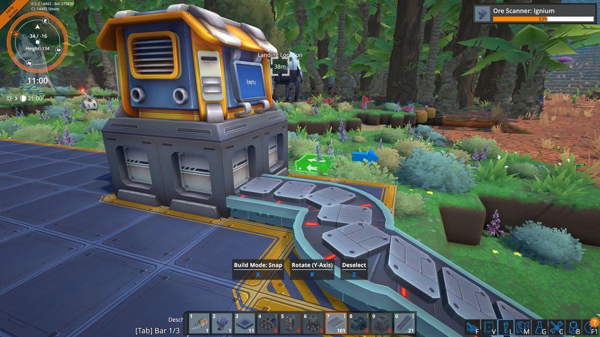 Foundry is a very calm, pleasant building game I'd play if I got tired ...