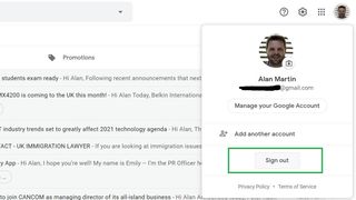 How to log out of Gmail | Tom's Guide