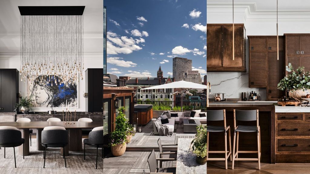 This historic Boston home has a dramatic but elegant interior | Homes ...