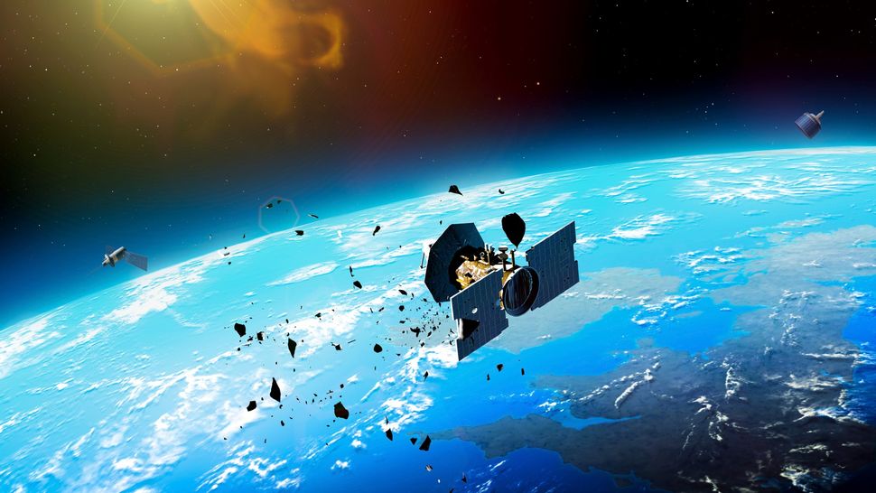 Russian 'inspector' satellite appears to break apart in orbit, raising ...