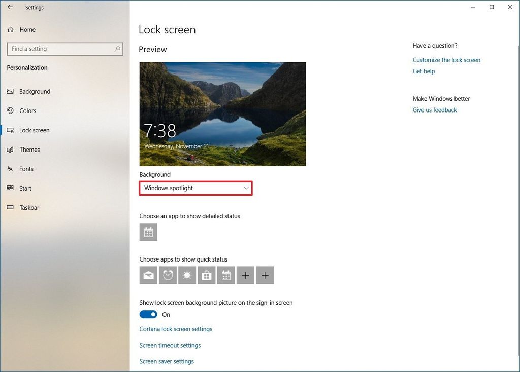 How to customize the Lock screen on Windows 10 | Windows Central