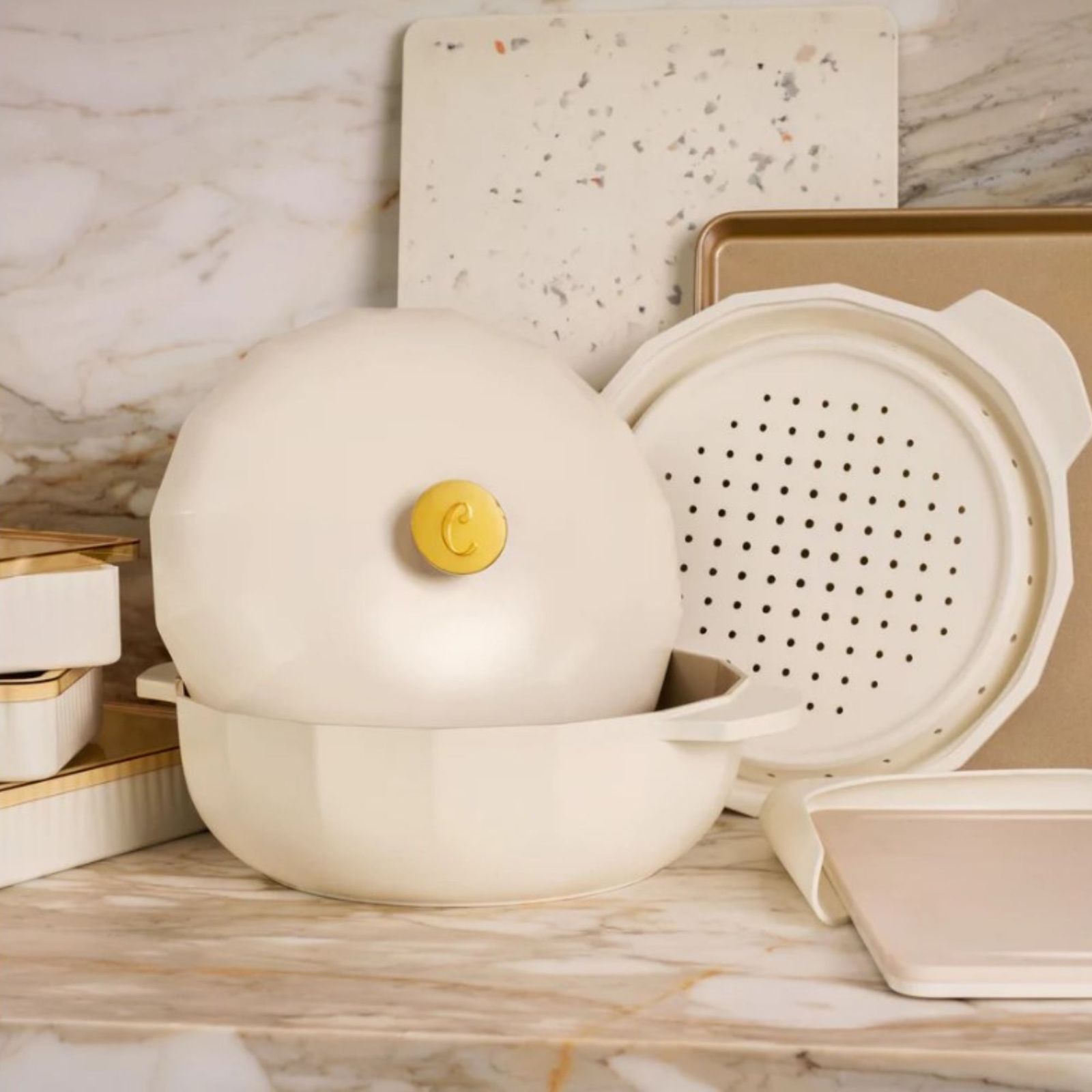 Chrissy Teigen's collection promotes a clutter-free kitchen | Homes and ...